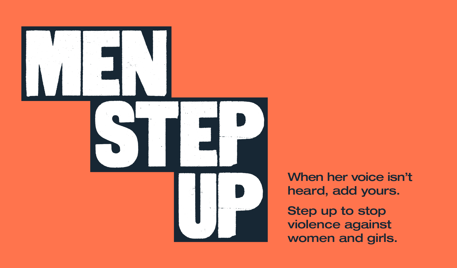 Men Step Up | Violence Reduction Unit (VRU)
